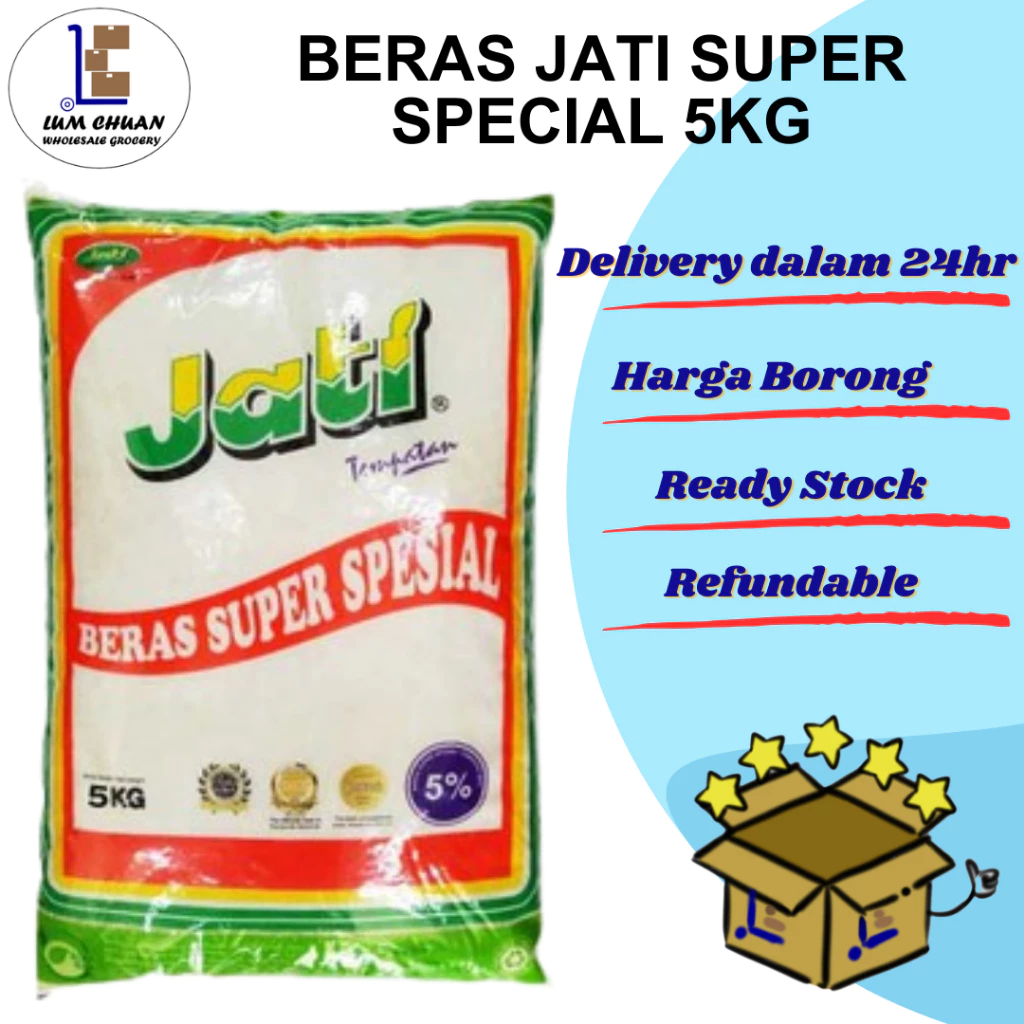 RM28.00/10 kg BERAS CAP JATI (SST5%). Harga Purata Seluruh Negara ...